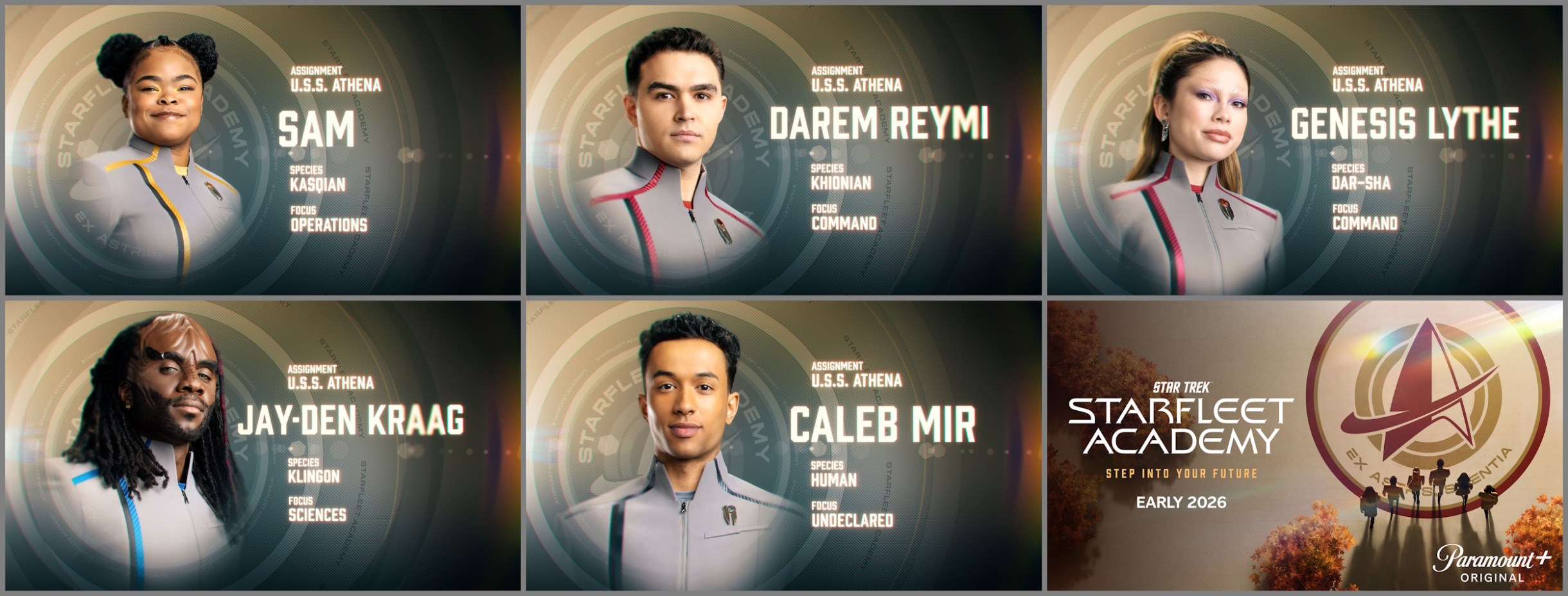 star trek starfleet academy main characters – Trekking with Dennis